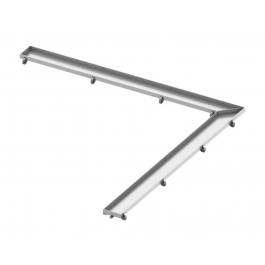 Shower channels Tece Tece drainline tileable corner insert Plate 610970