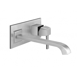 Gessi Mimi 44697+44865 wall mounted single lever washbasin tap