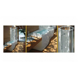 Jacuzzi J.Twin Premium 9447729A free standing hot tub