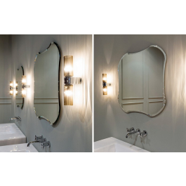 Antonio Lupi Luxor LUXOR475 wall mounted square mirror