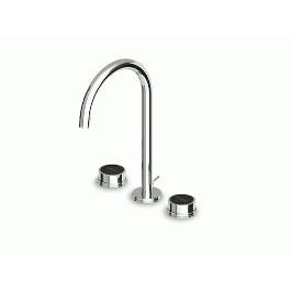 Zucchetti Savoir ZSA402 3 holes countertop washbasin tap